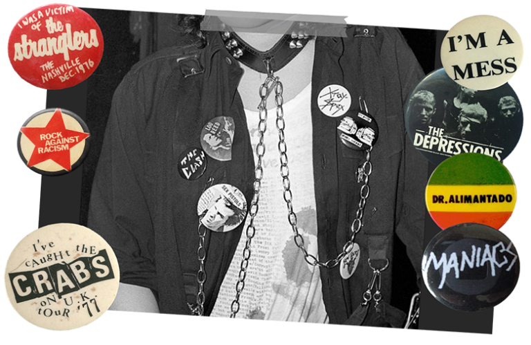 Badges Punk - Punk 77